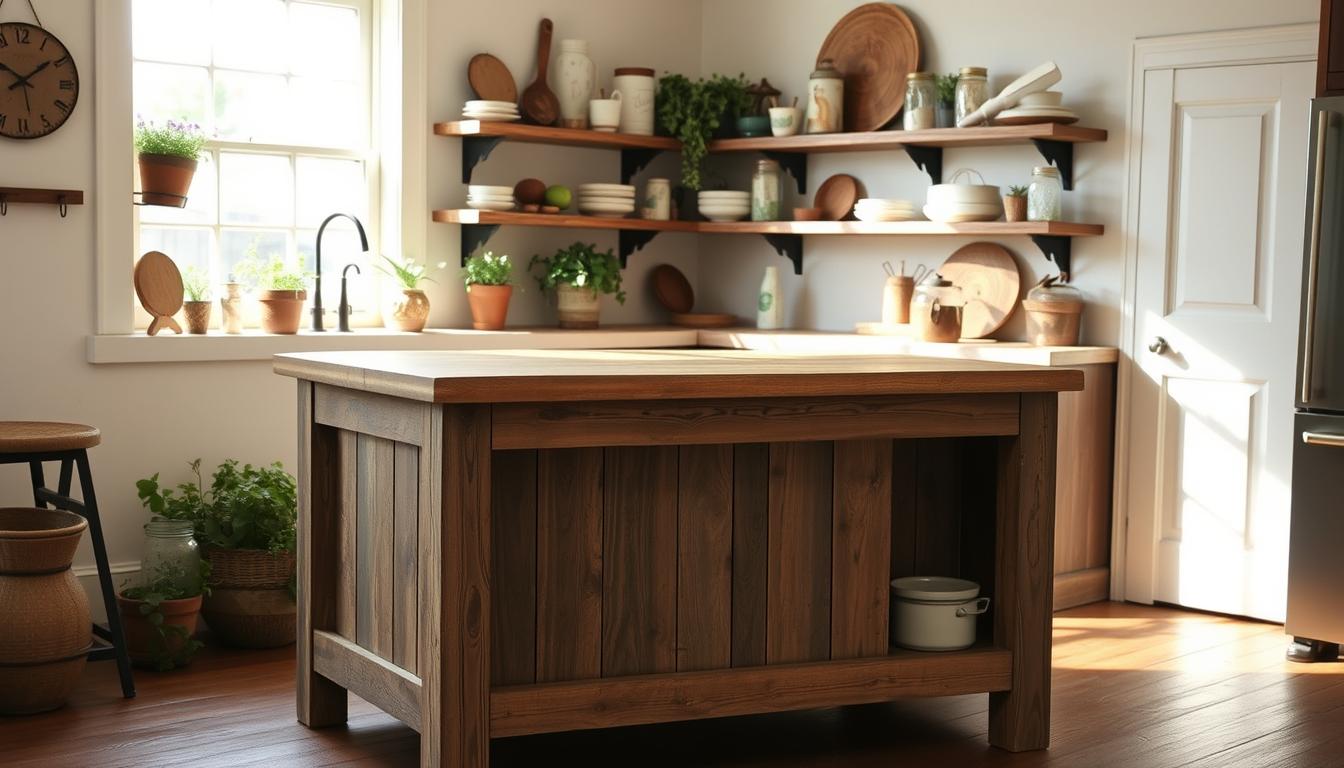20 Rustic Farmhouse Kitchen Island Ideas That Will Wow – Inviting Nest