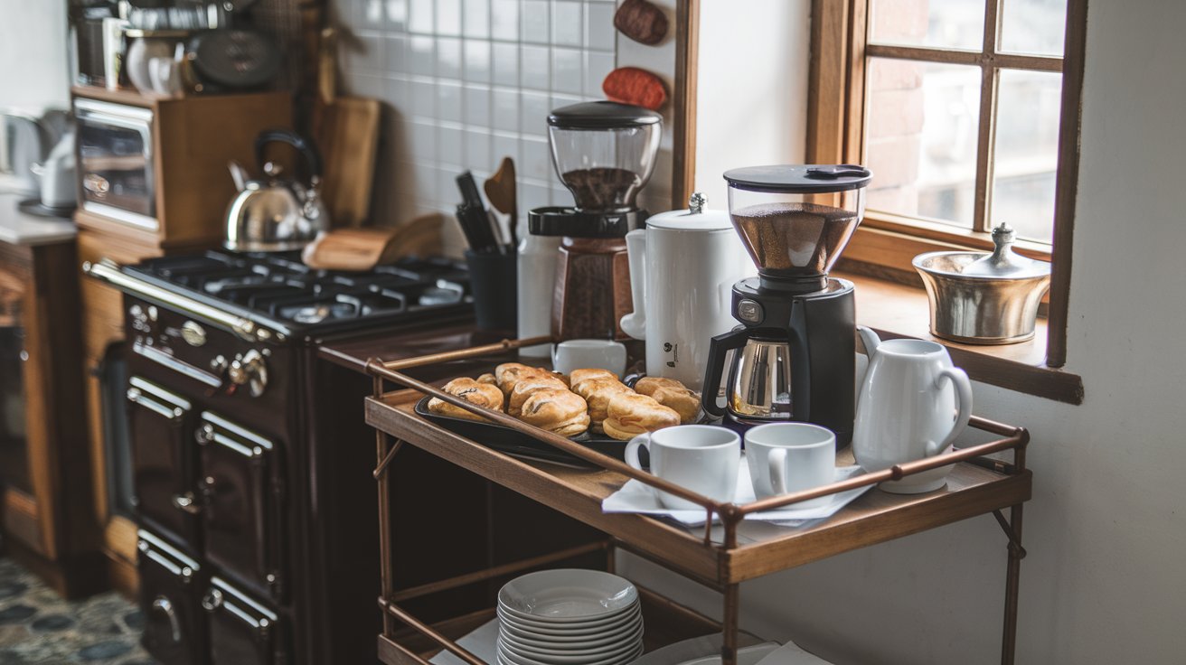 30 Space-Saving Coffee Bar Ideas You’ll Love – Inviting Nest