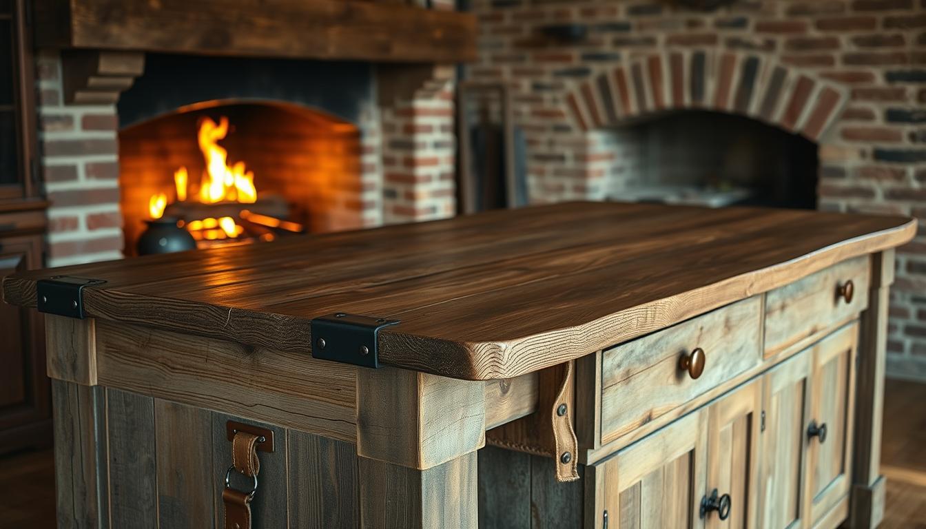 20 Rustic Farmhouse Kitchen Island Ideas That Will Wow - Inviting Nest